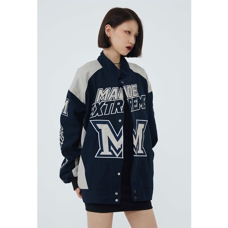 Black racer jacket | Y2K Station - Y2k station