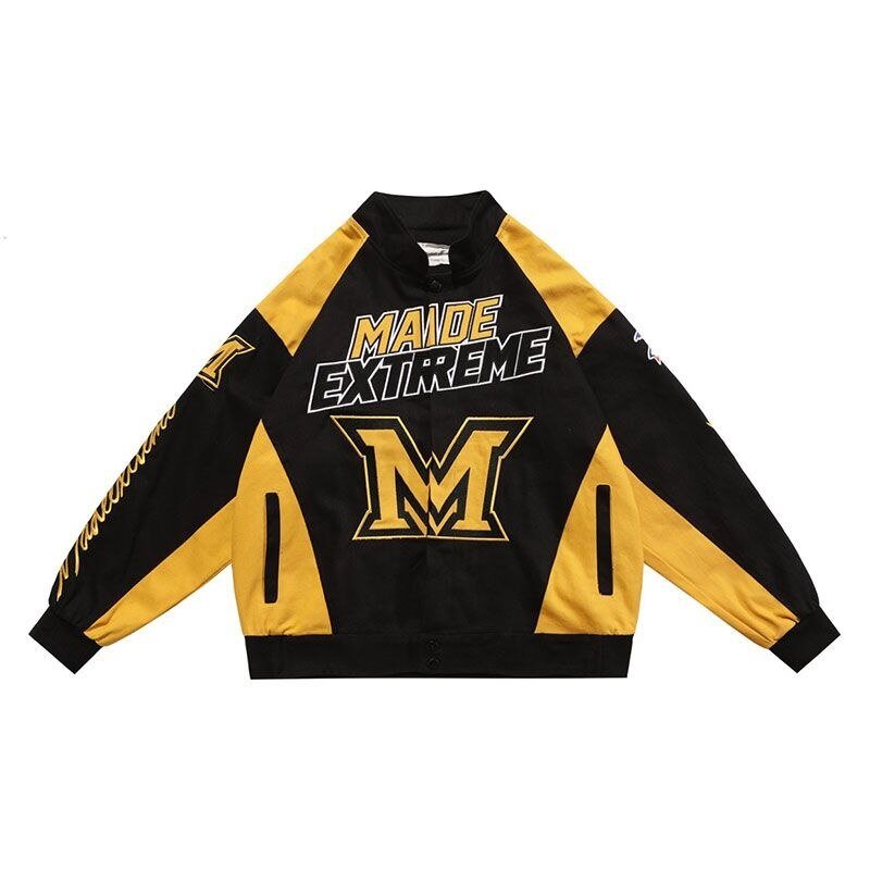 Black racer jacket | Y2K Station - Y2k station