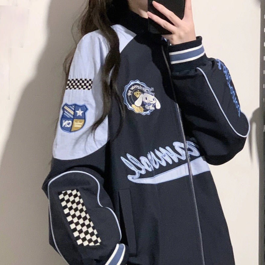 Cinnamoroll racer jacket | Y2K Station - Y2k station